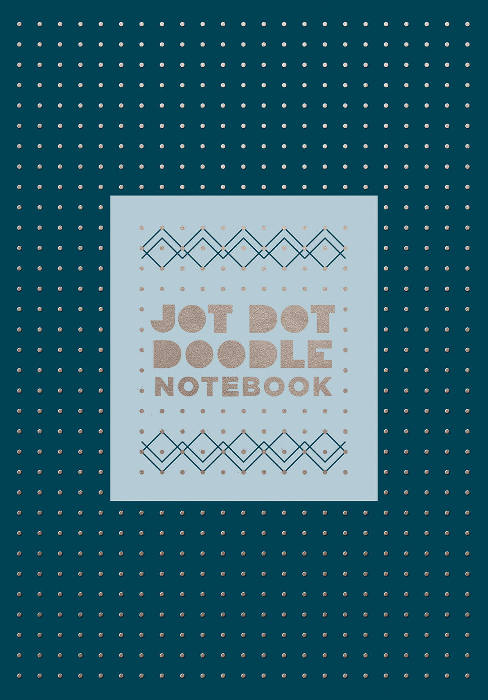 Jot Dot Doodle Notebook (Blue and Silver) | Thames & Hudson Australia