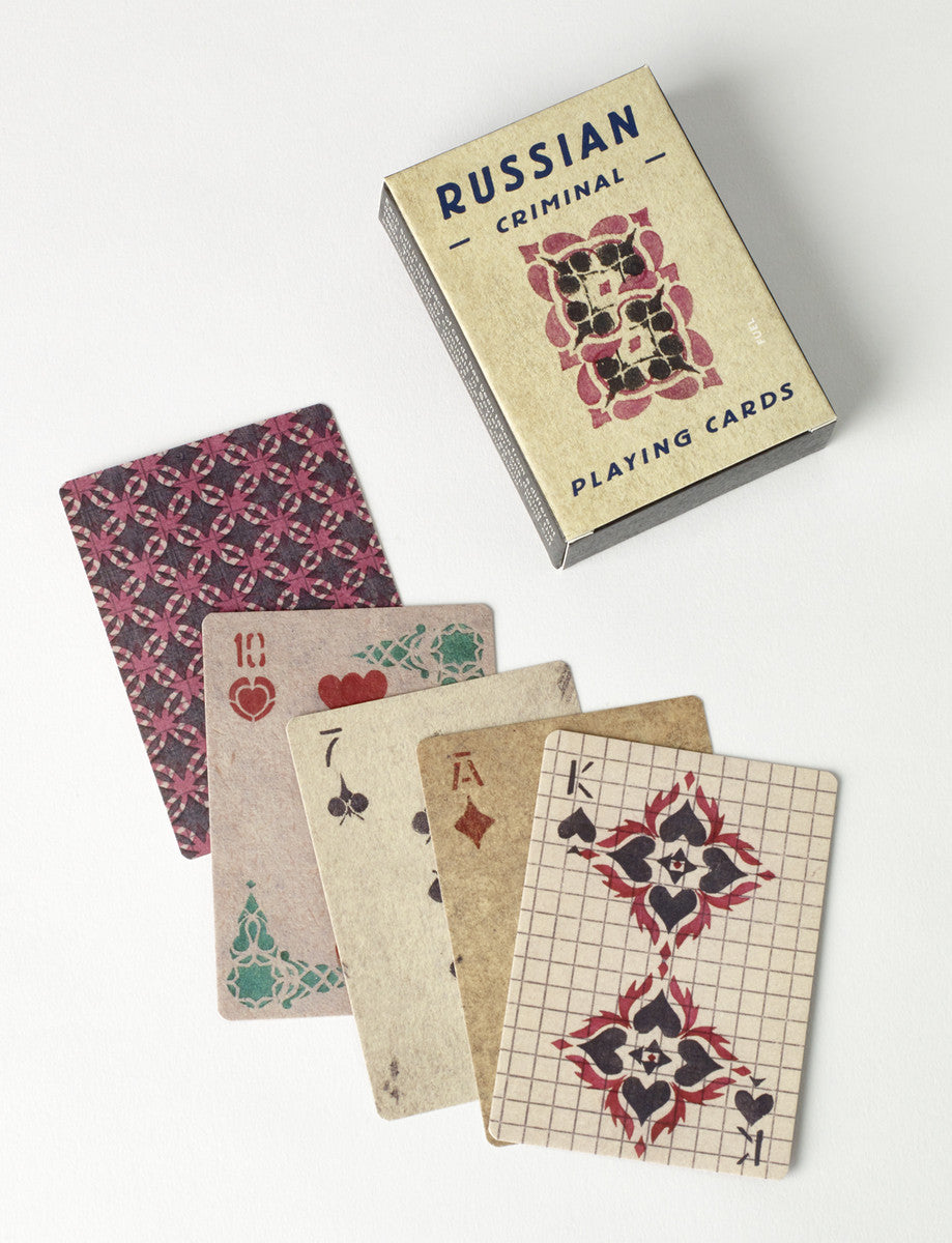 Russian Criminal Playing Cards | Thames & Hudson Australia