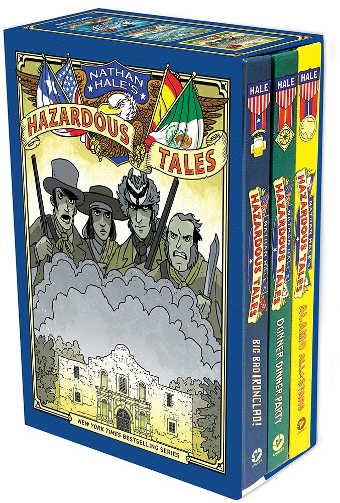 Nathan Hale's Hazardous Tales Second 3-Book Box Set | Thames & Hudson ...