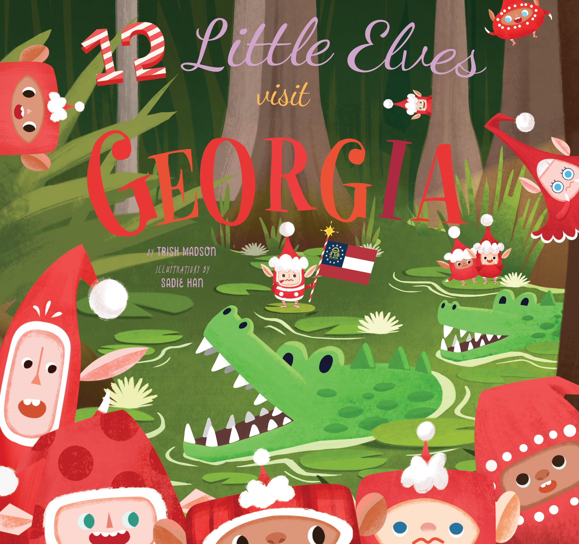 12 Little Elves Visit Georgia | Thames & Hudson Australia
