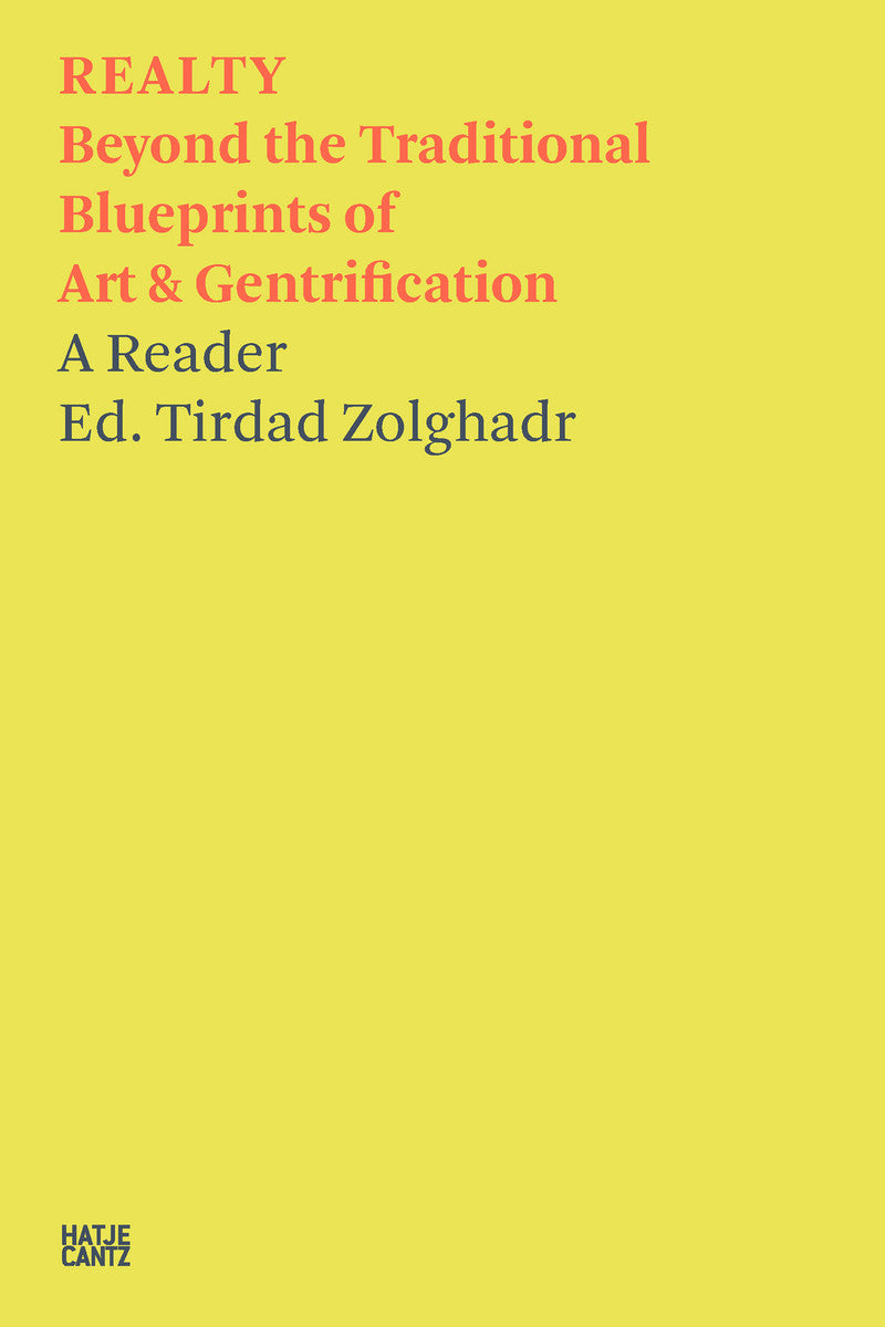 Tirdad Zolghadr: REALTY | Thames & Hudson Australia